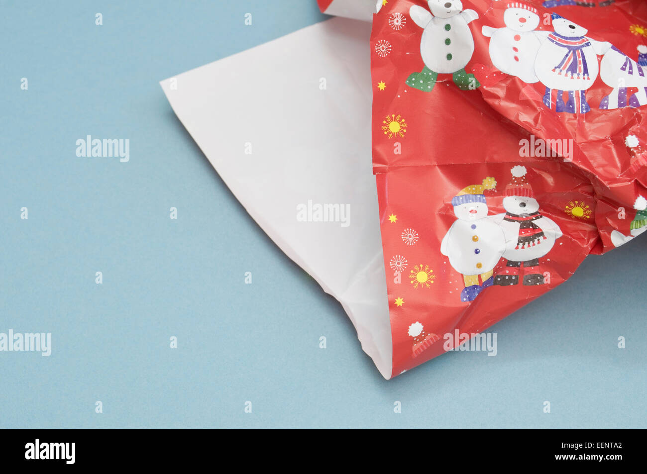 Christmas present paper Stock Photo - Alamy