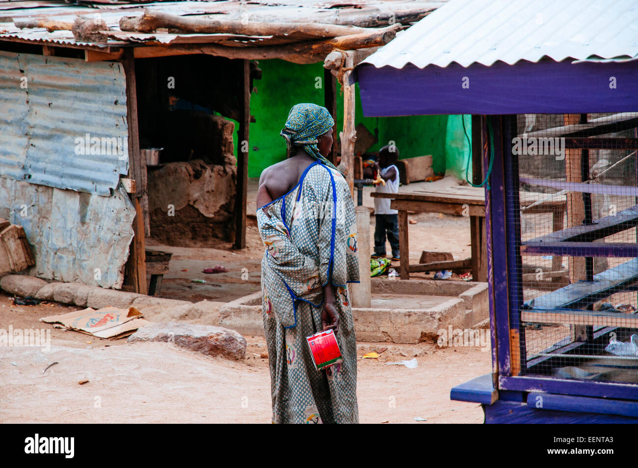 Woman backside street scene hi-res stock photography and images - Alamy