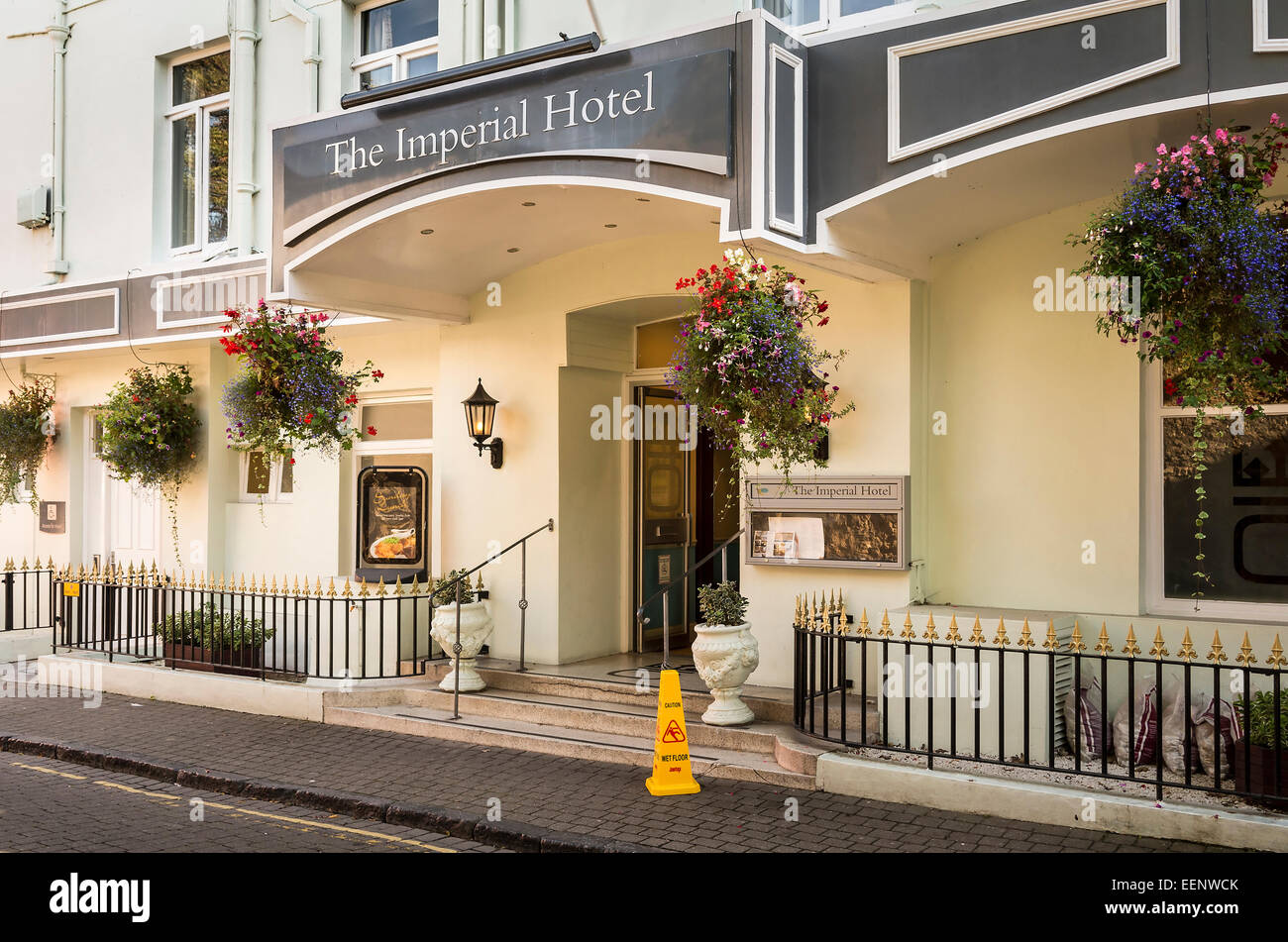 The Imperial Hotel in Tenby Pembrokeshire South Wales UK Stock Photo ...