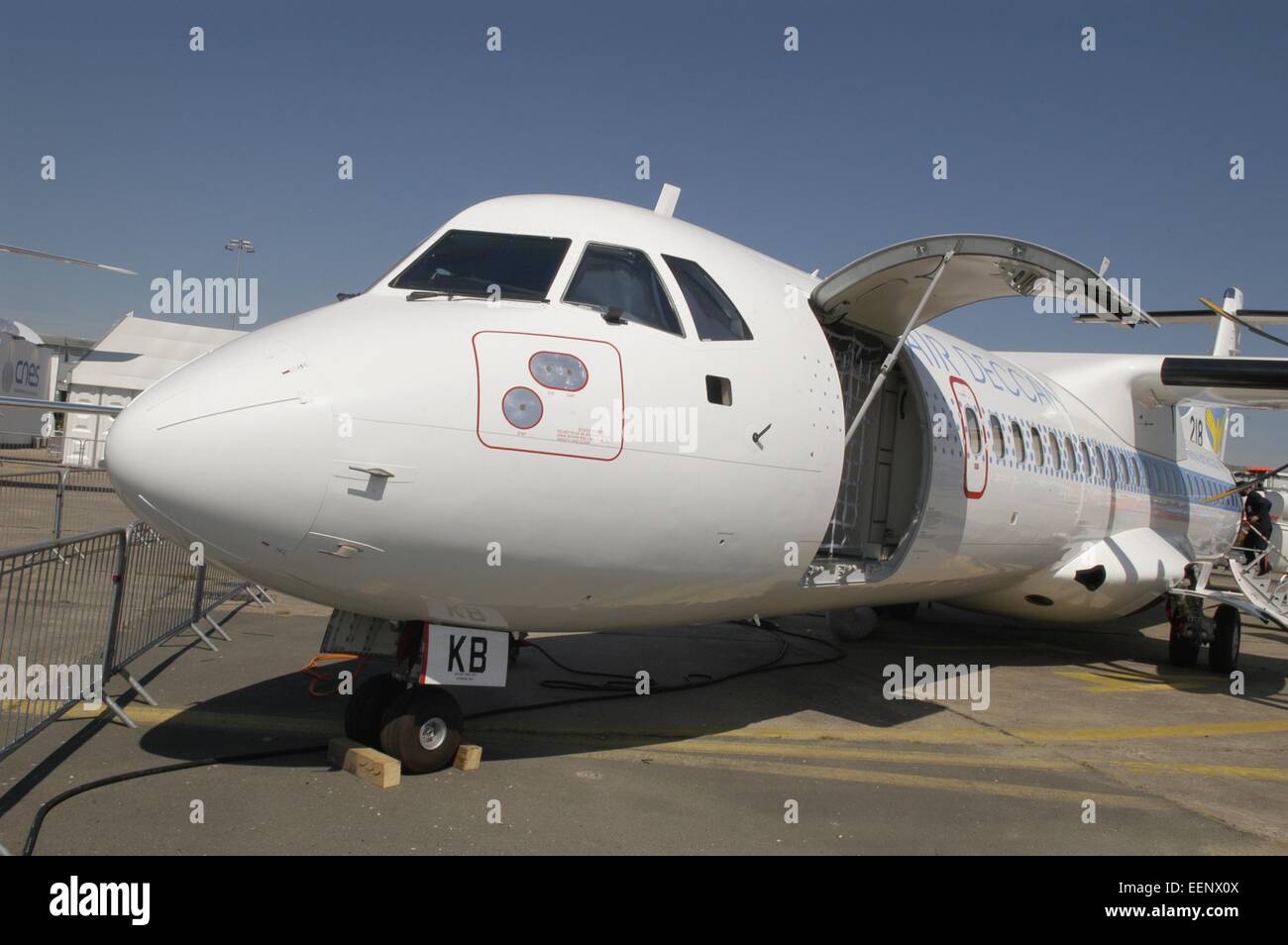 medium range airliner ATR 72 Stock Photo - Alamy
