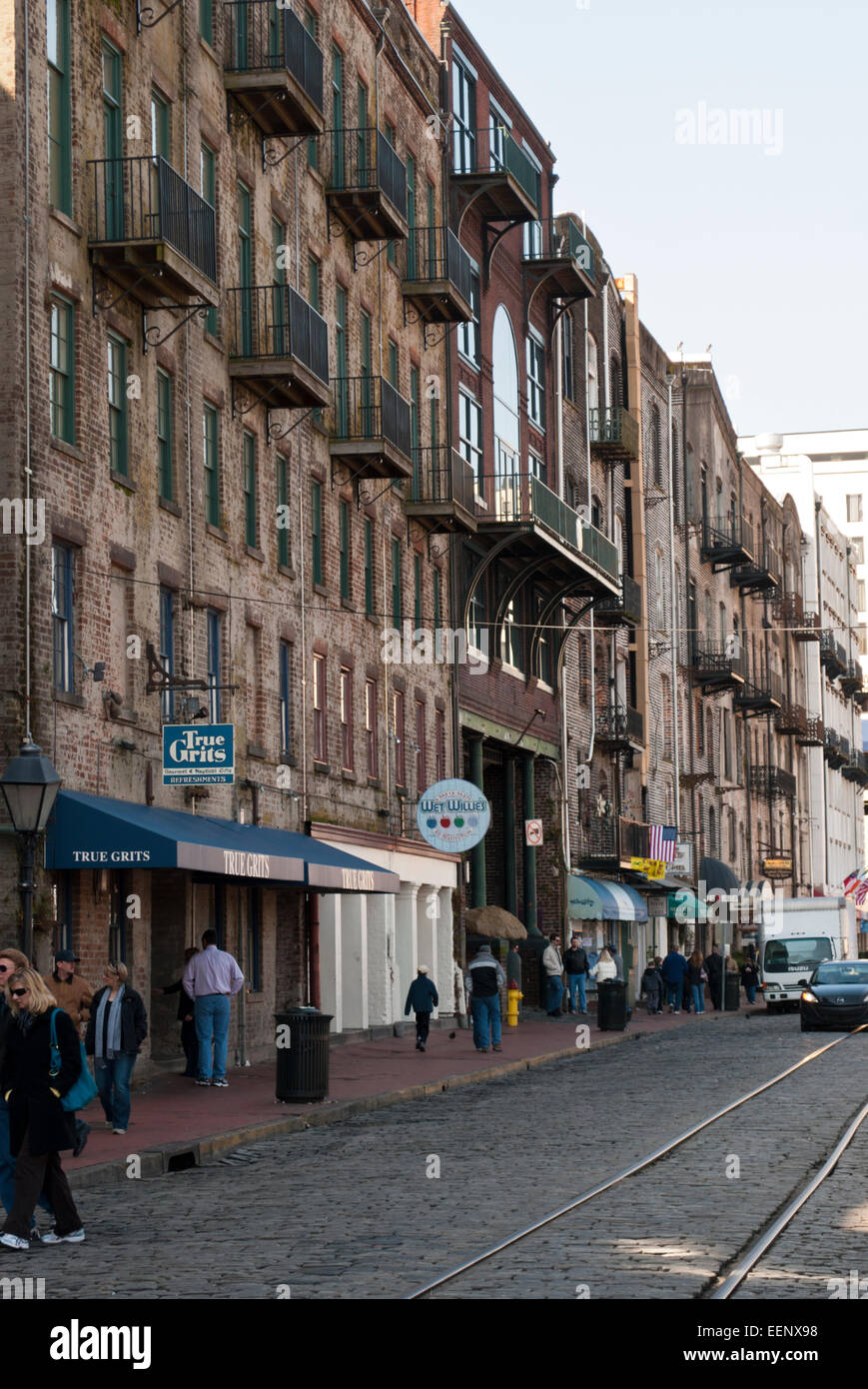 River Street, Savannah, Georgia USA Stock Photo - Alamy