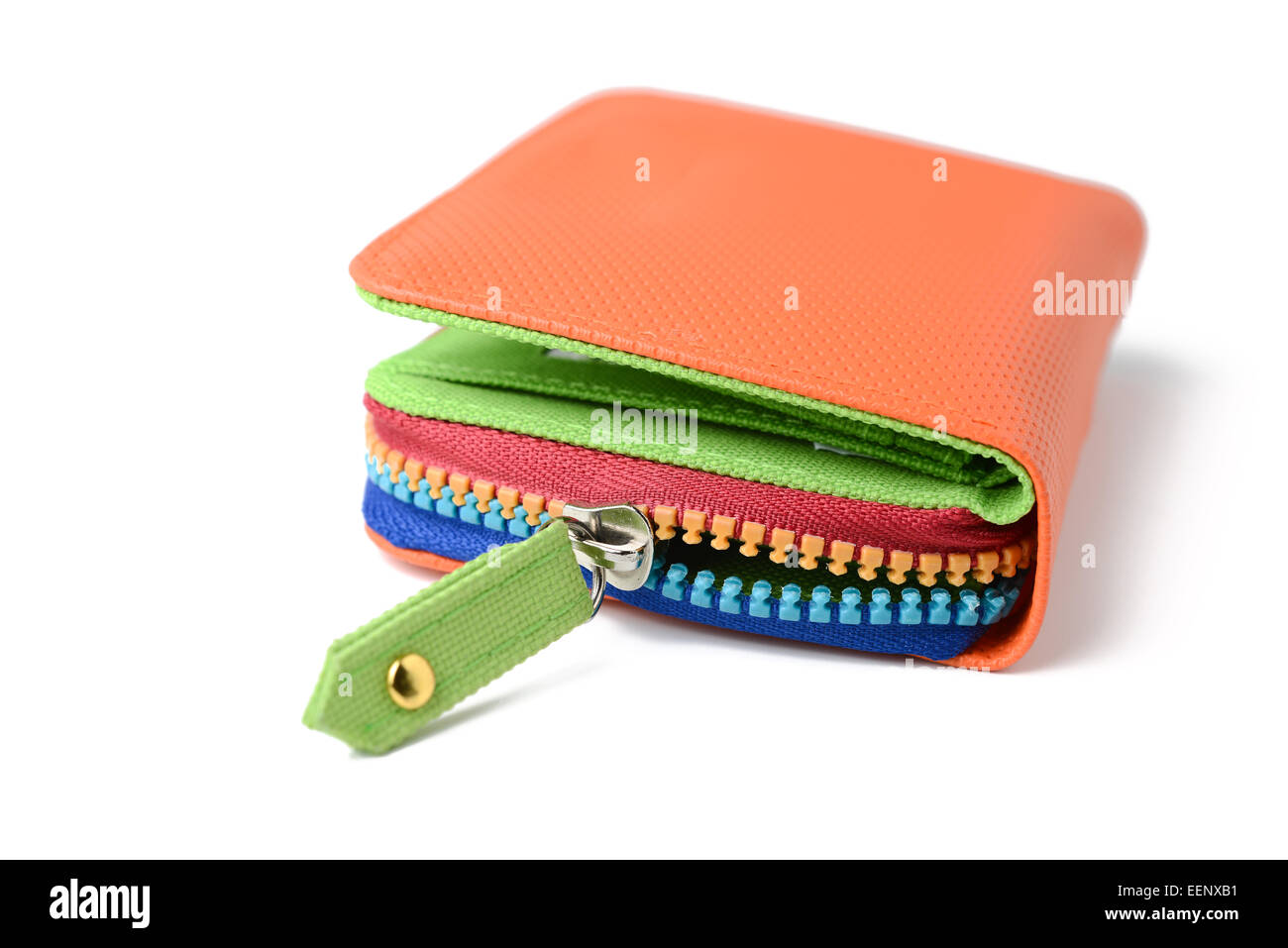 colorful wallet isolated on white Stock Photo - Alamy