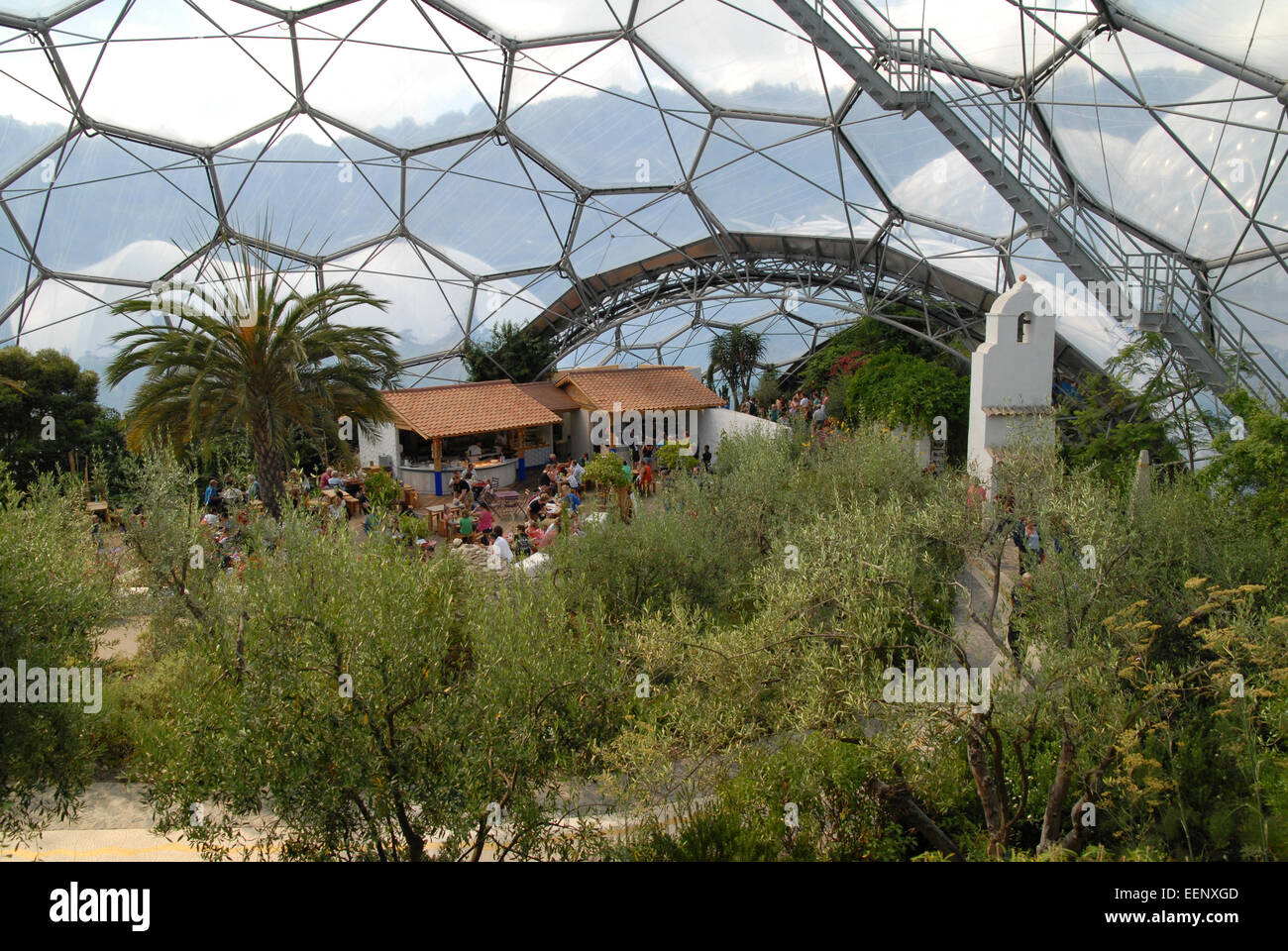 Eden project cornwall interior hi-res stock photography and images - Alamy