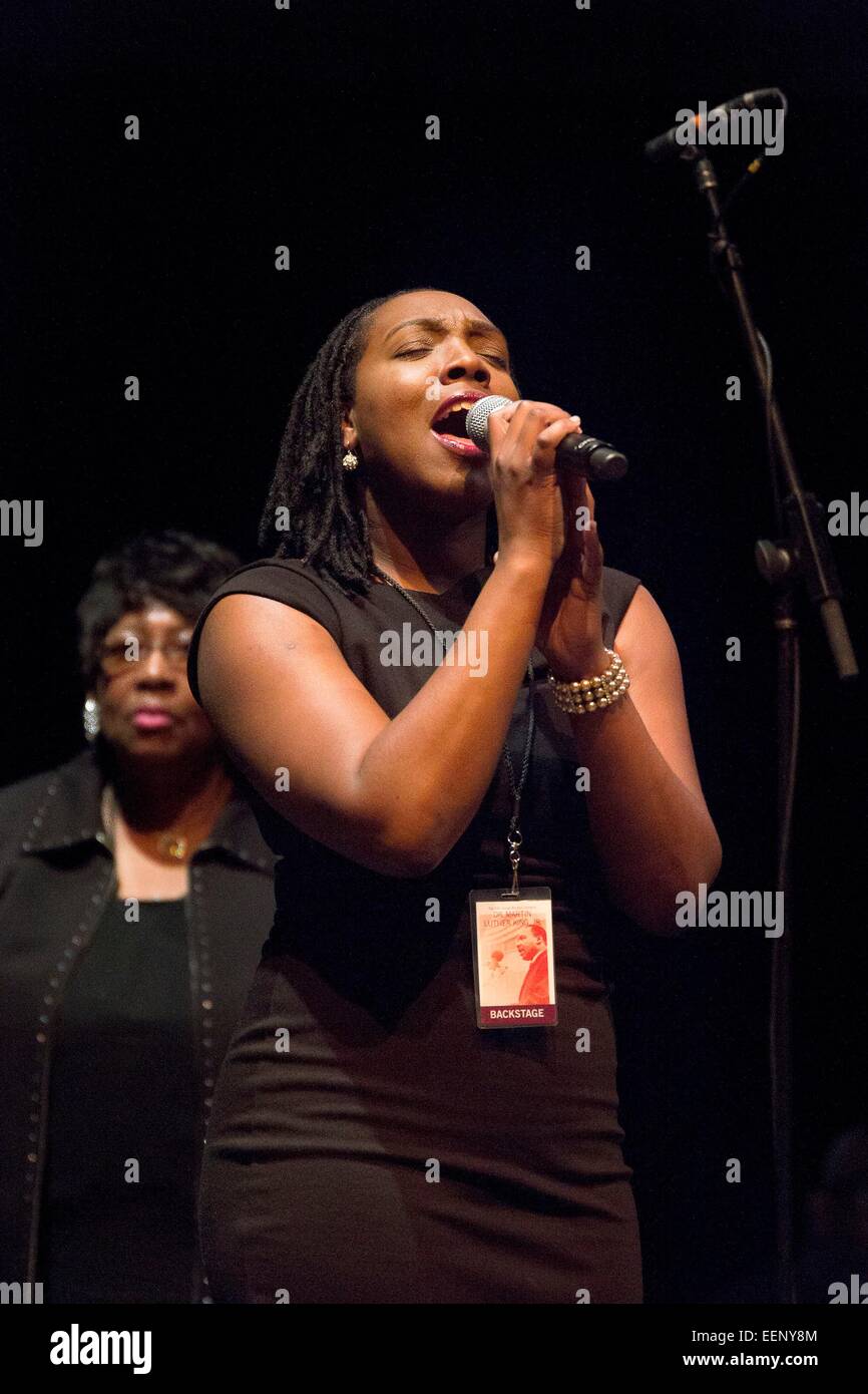 Brooklyn, NY, USA. 19th Jan, 2015. Singer at a public appearance for ...