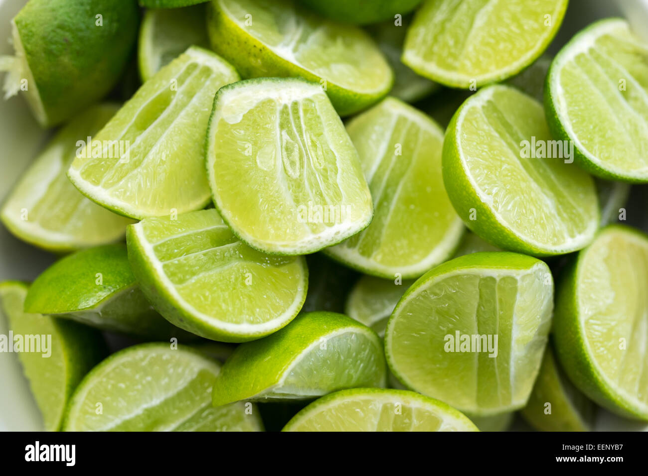 Cross section of lime Stock Photo - Alamy