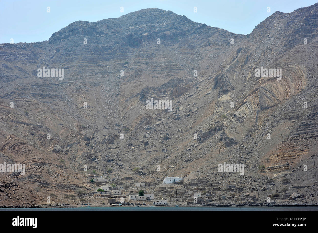 landscape musandam peninsula Stock Photo - Alamy