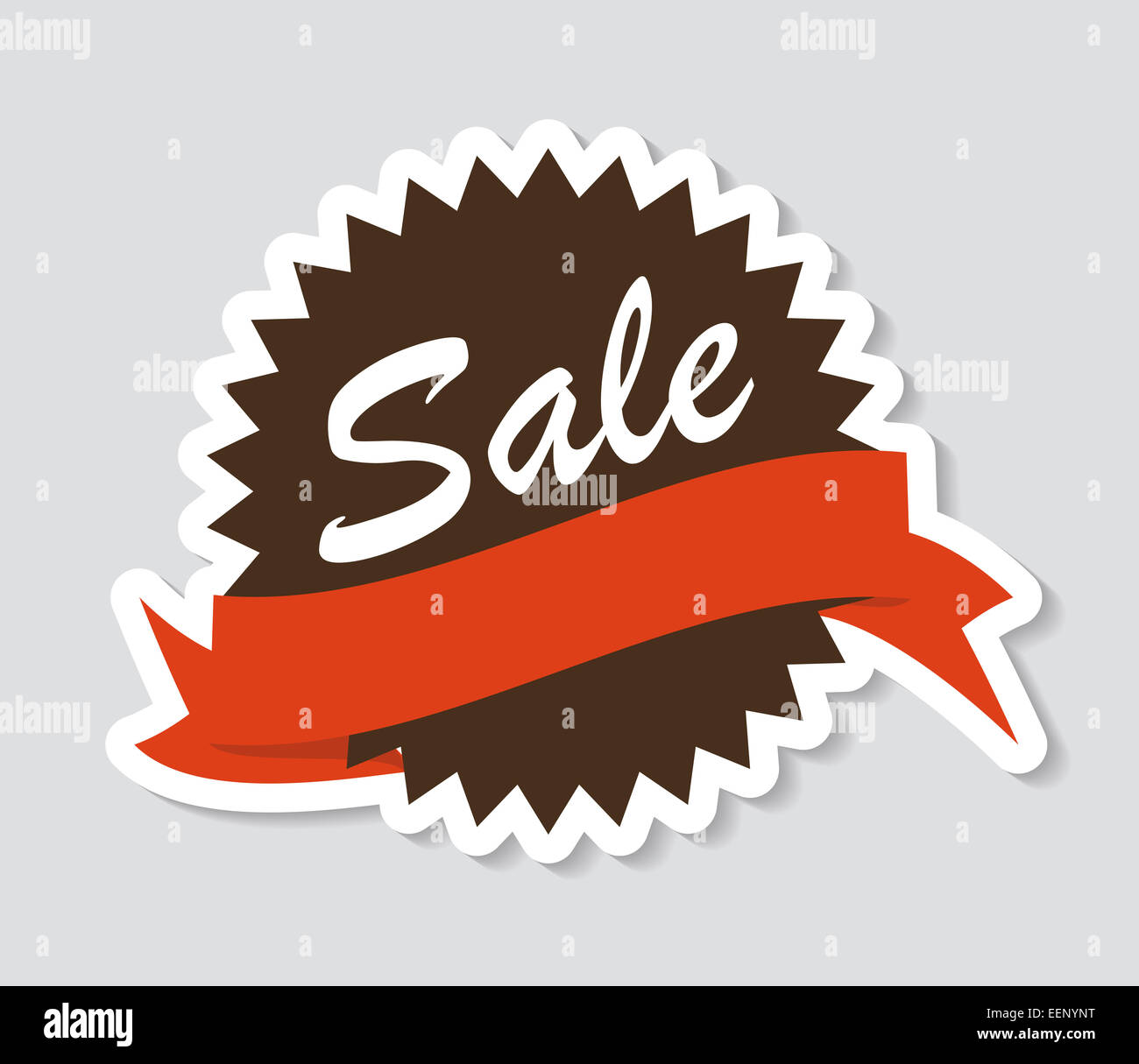 Sale Label . Vector Illustration Stock Photo - Alamy