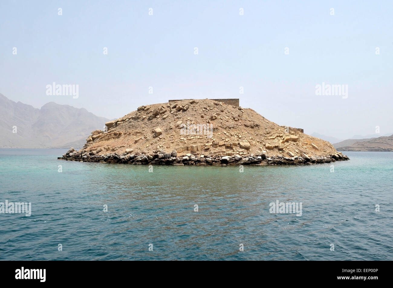 telegraph island oman Stock Photo - Alamy