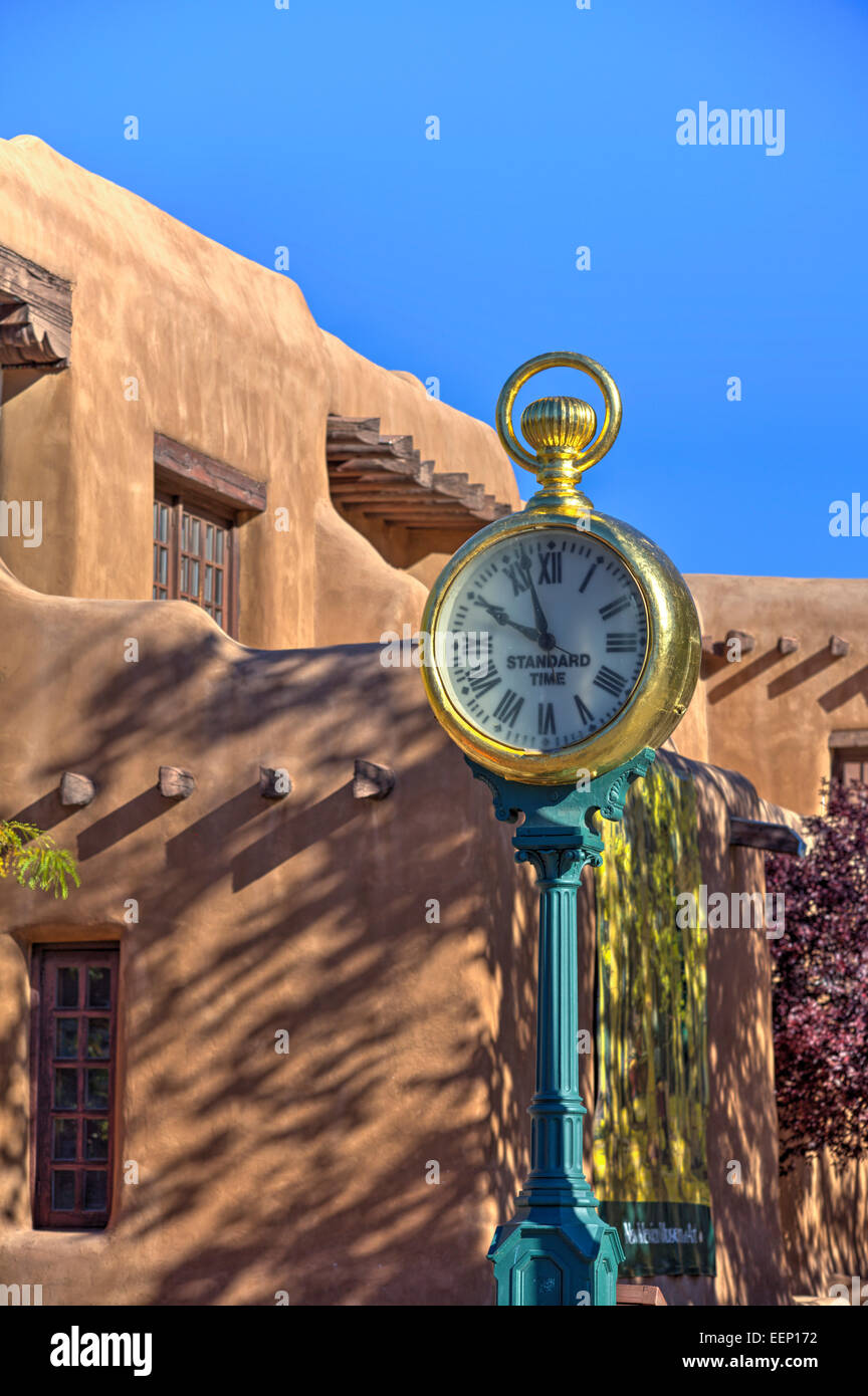 Santa fe plaza hi-res stock photography and images - Alamy