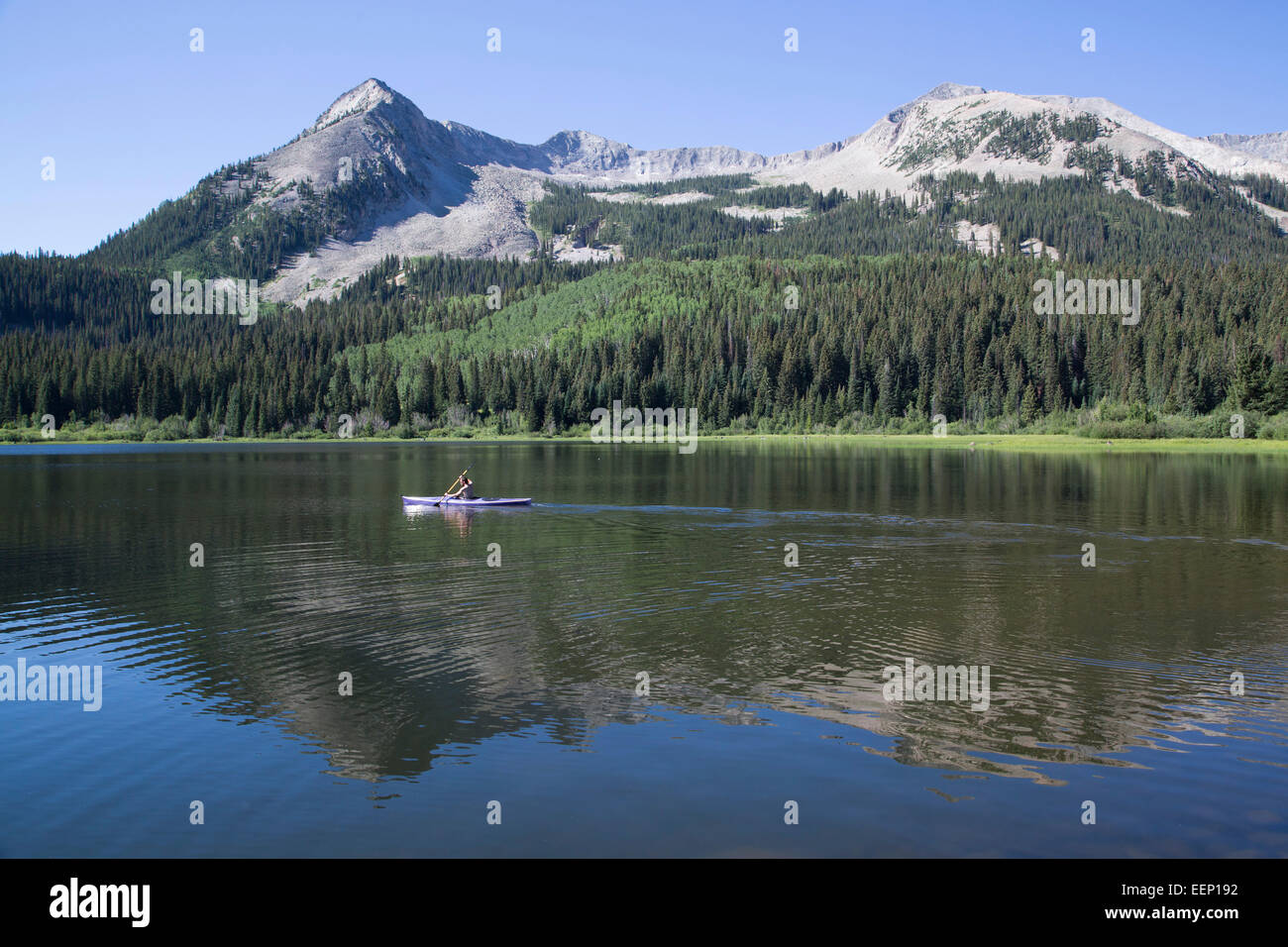 Hidden lake colorado hi-res stock photography and images - Alamy