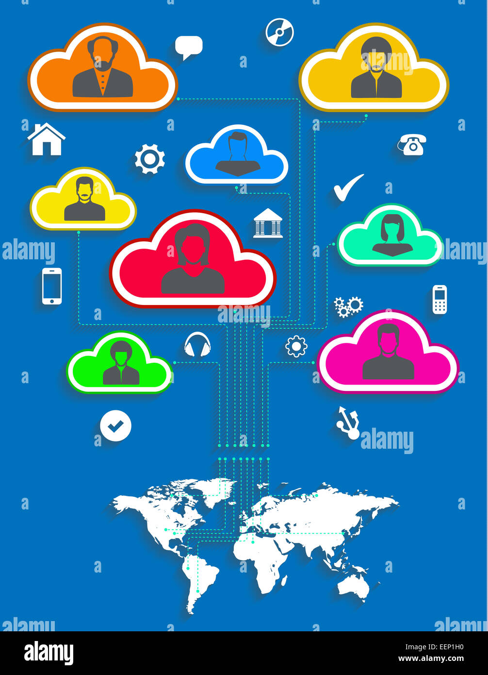 Exchange of information between people Stock Photo - Alamy