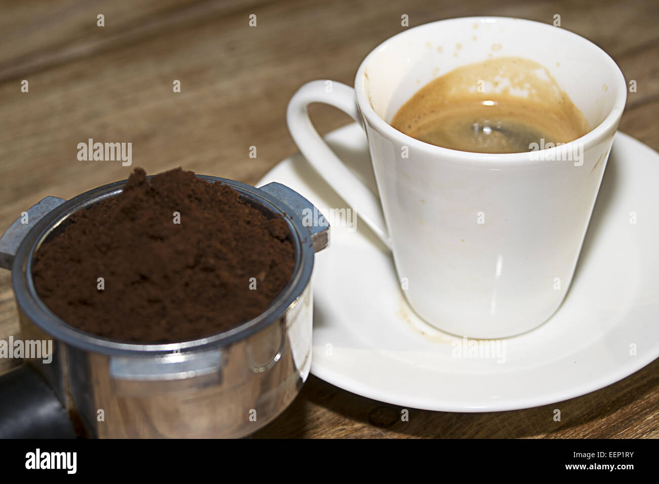traditional Italian aromatic espresso coffee Stock Photo - Alamy