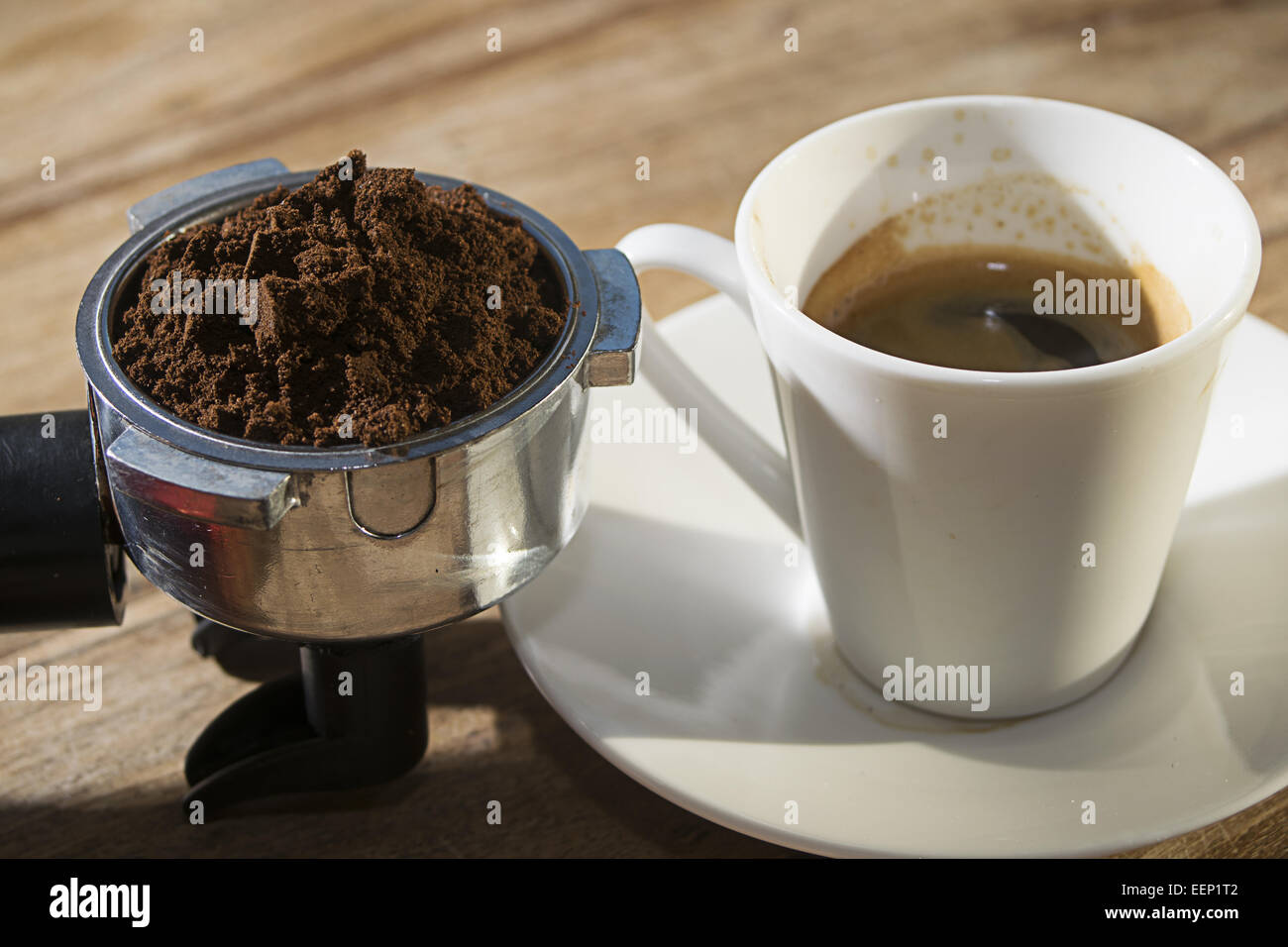 traditional Italian aromatic espresso coffee Stock Photo - Alamy
