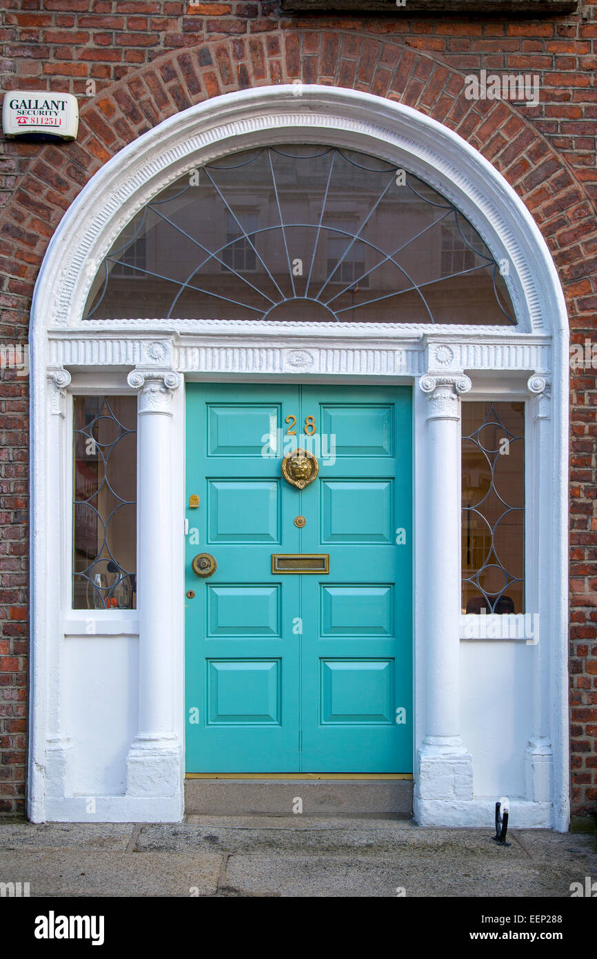 Georgian dublin green hi-res stock photography and images - Alamy