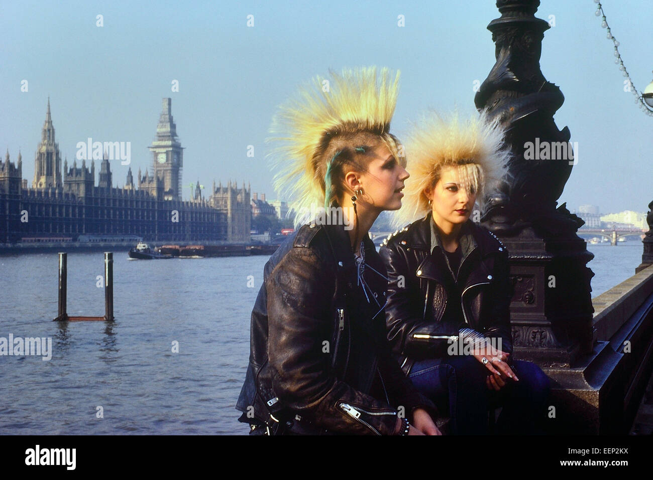 Punk girl sitting High Resolution Stock Photography and Images - Alamy