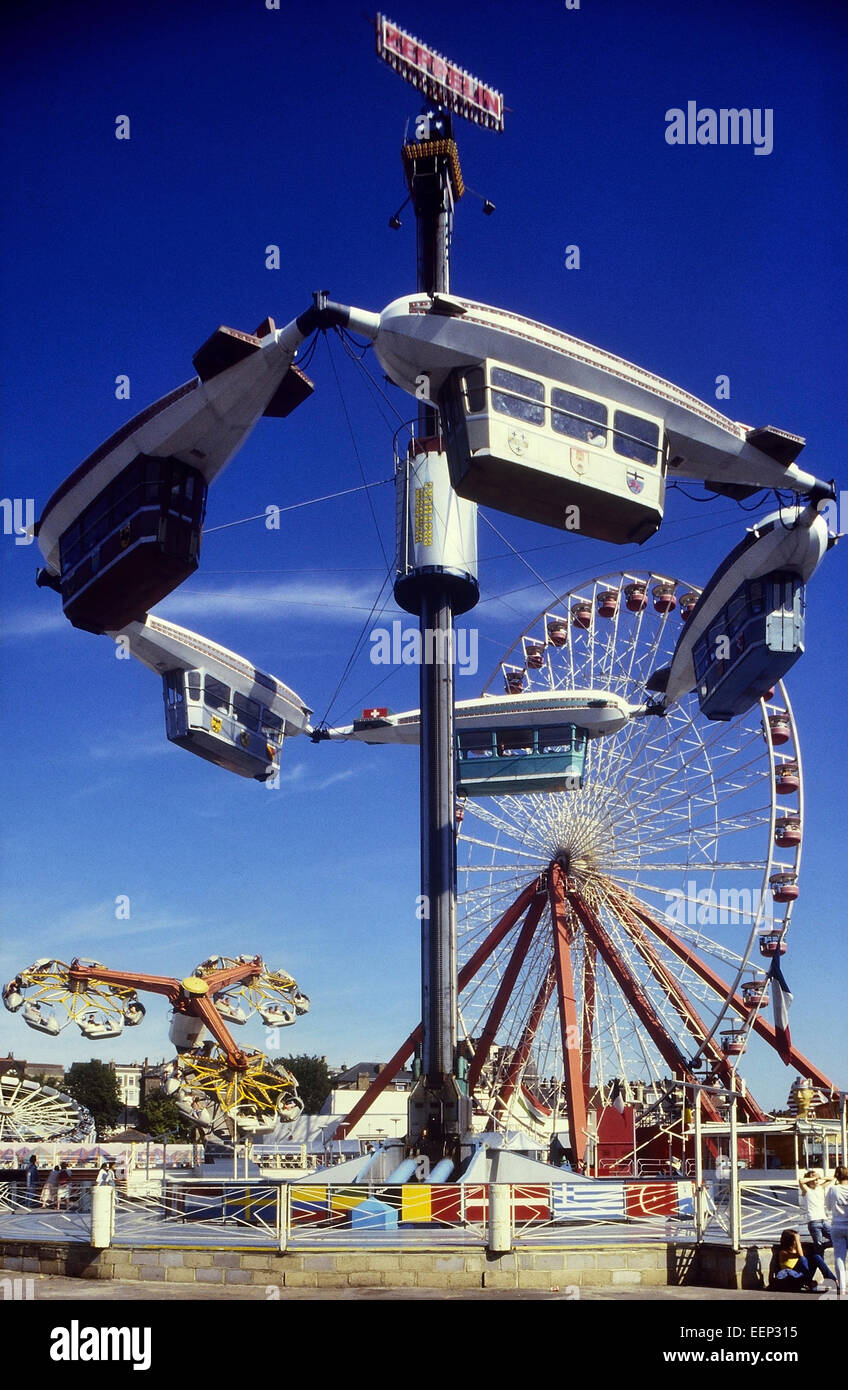 Dreamland amusement Park. Margate. Kent. Circa 1985 Stock Photo - Alamy