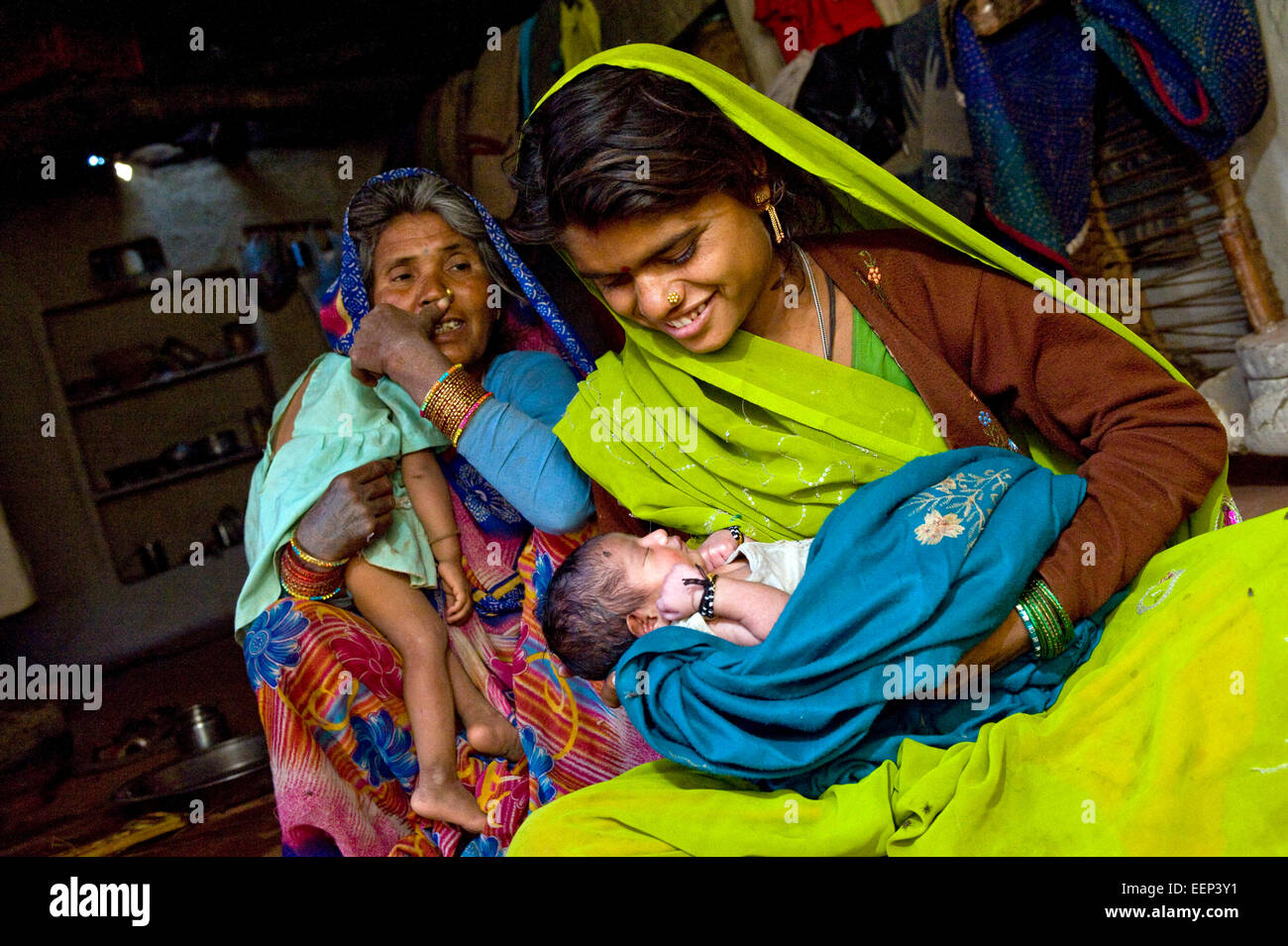 Indian Pregnant Child High Resolution Stock Photography and Images - Alamy