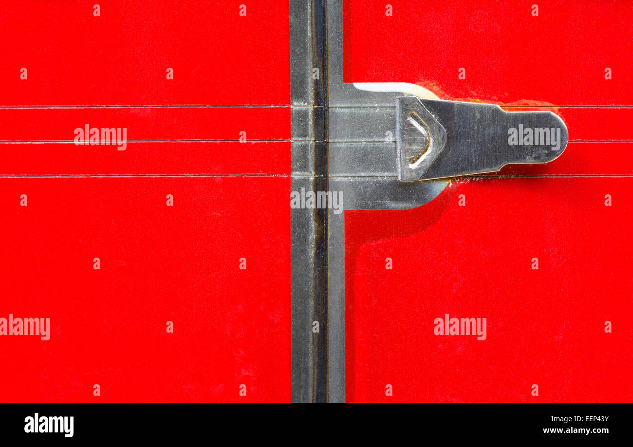 Close view of a metal tab on a tin of canned food Stock Photo - Alamy