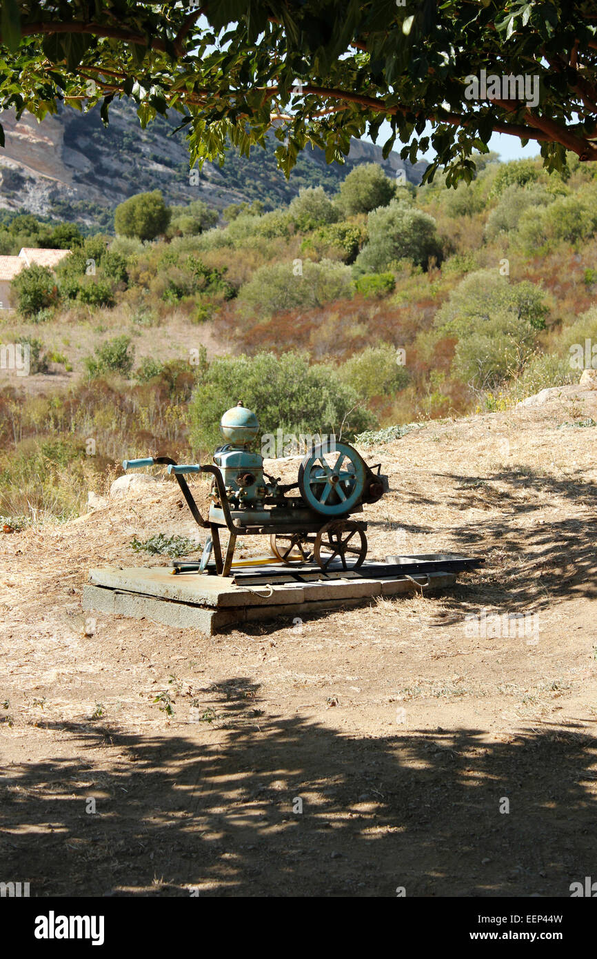 Old rotavator hi-res stock photography and images - Alamy