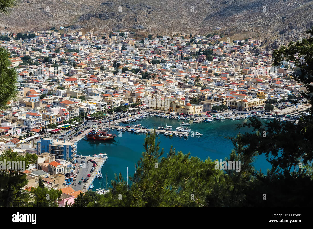 Pothia kalymnos hi-res stock photography and images - Alamy