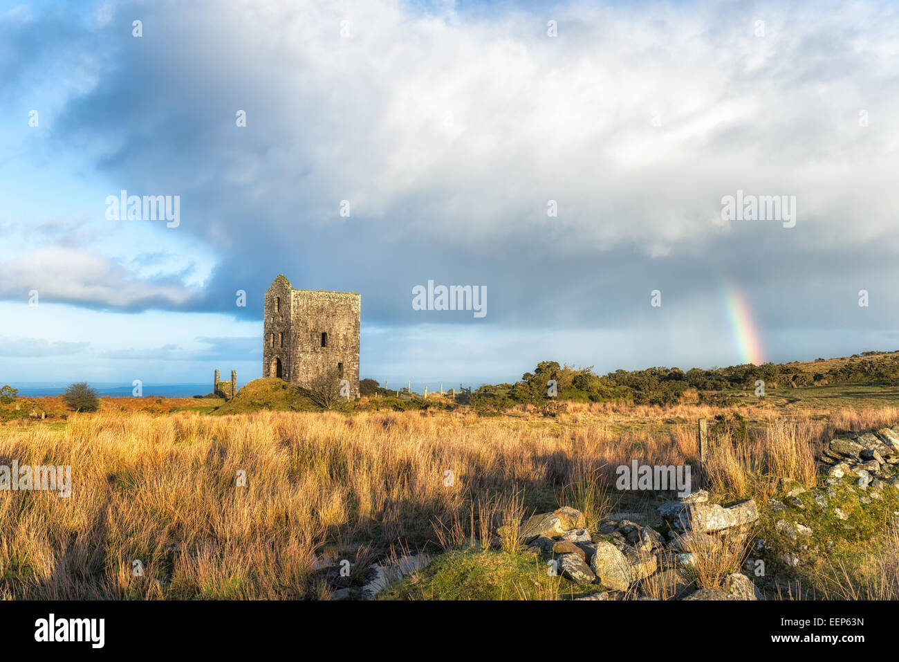 Cornish engine house hi-res stock photography and images - Alamy