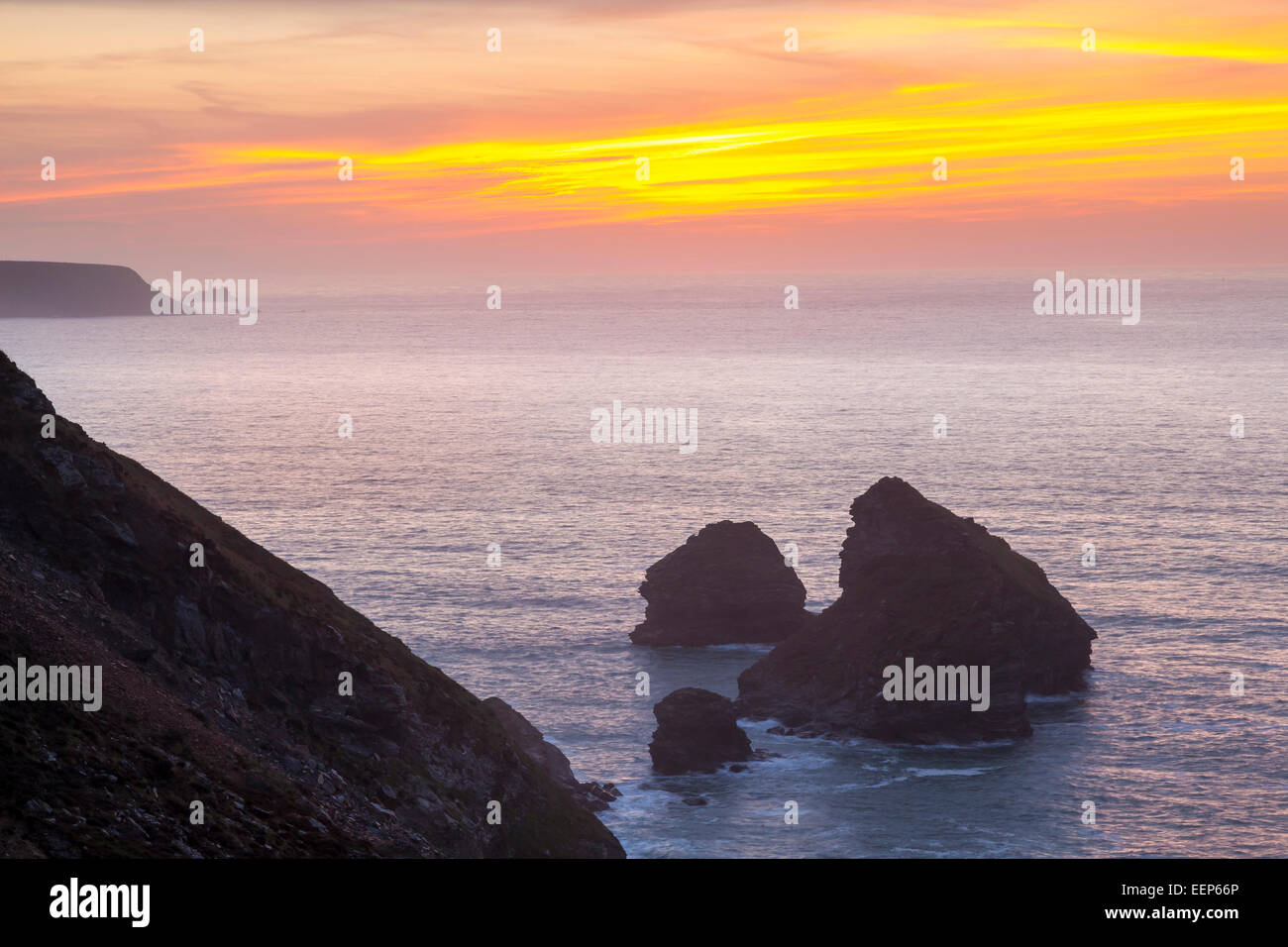 Sunset sunrise cornwall hi-res stock photography and images - Alamy