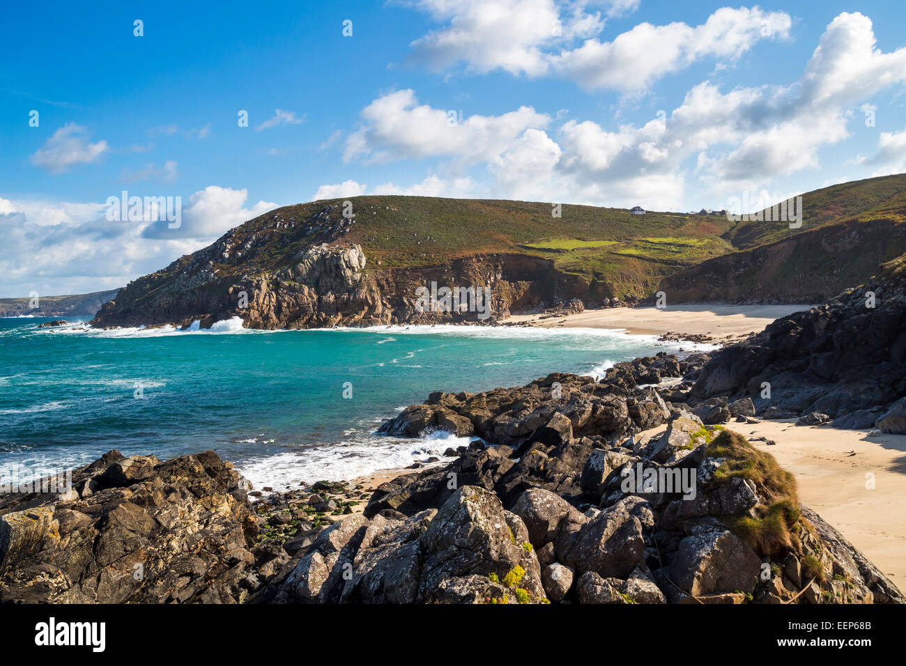 Pendeen cove cornwall hi-res stock photography and images - Alamy