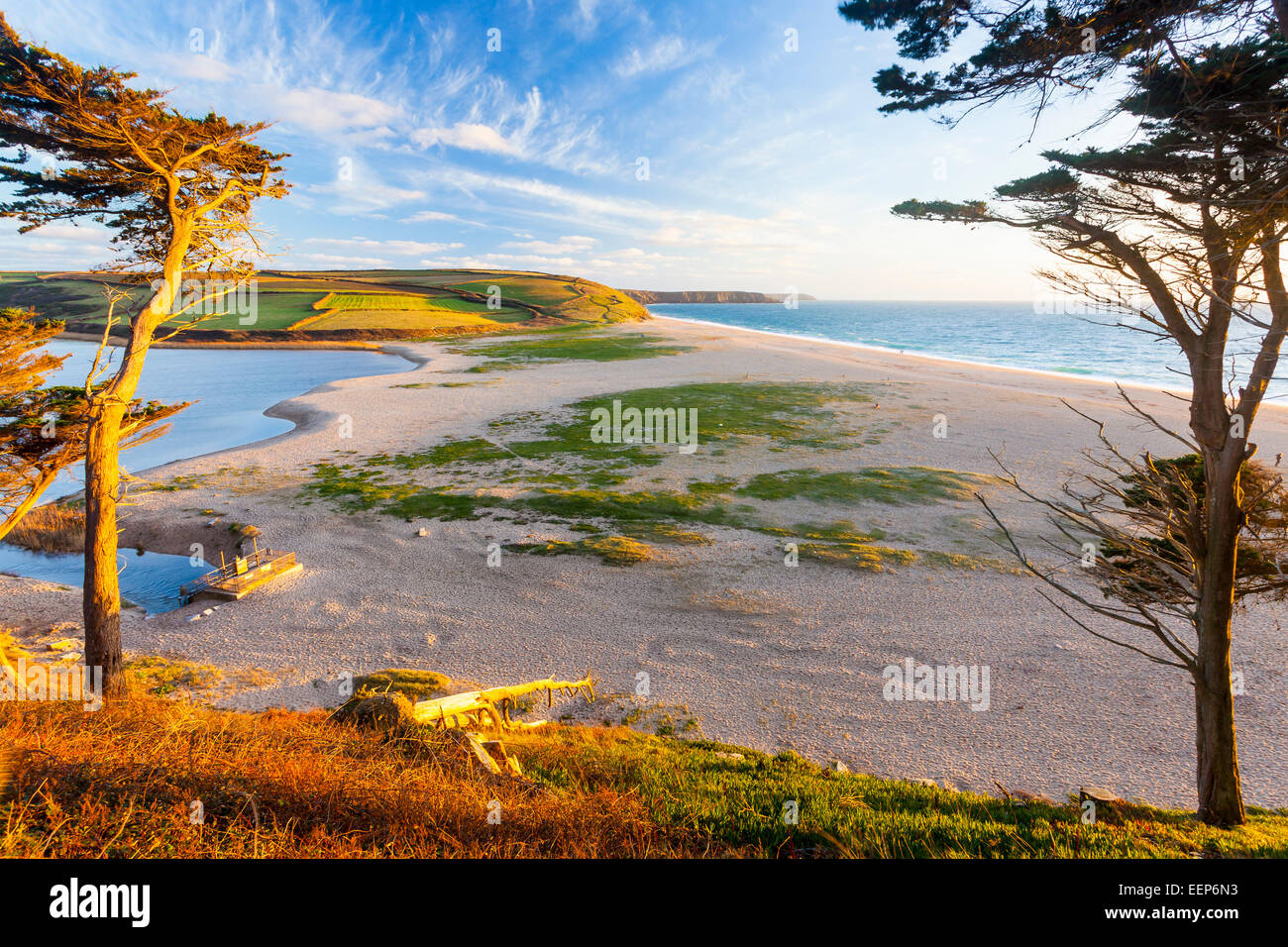 Loe Bar and Loe Pool the largest natural body of fresh water in ...