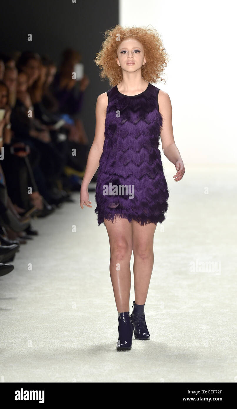 Berlin, Germany. 20th Jan, 2015. Model Anna Ermakowa, daughter of Boris ...