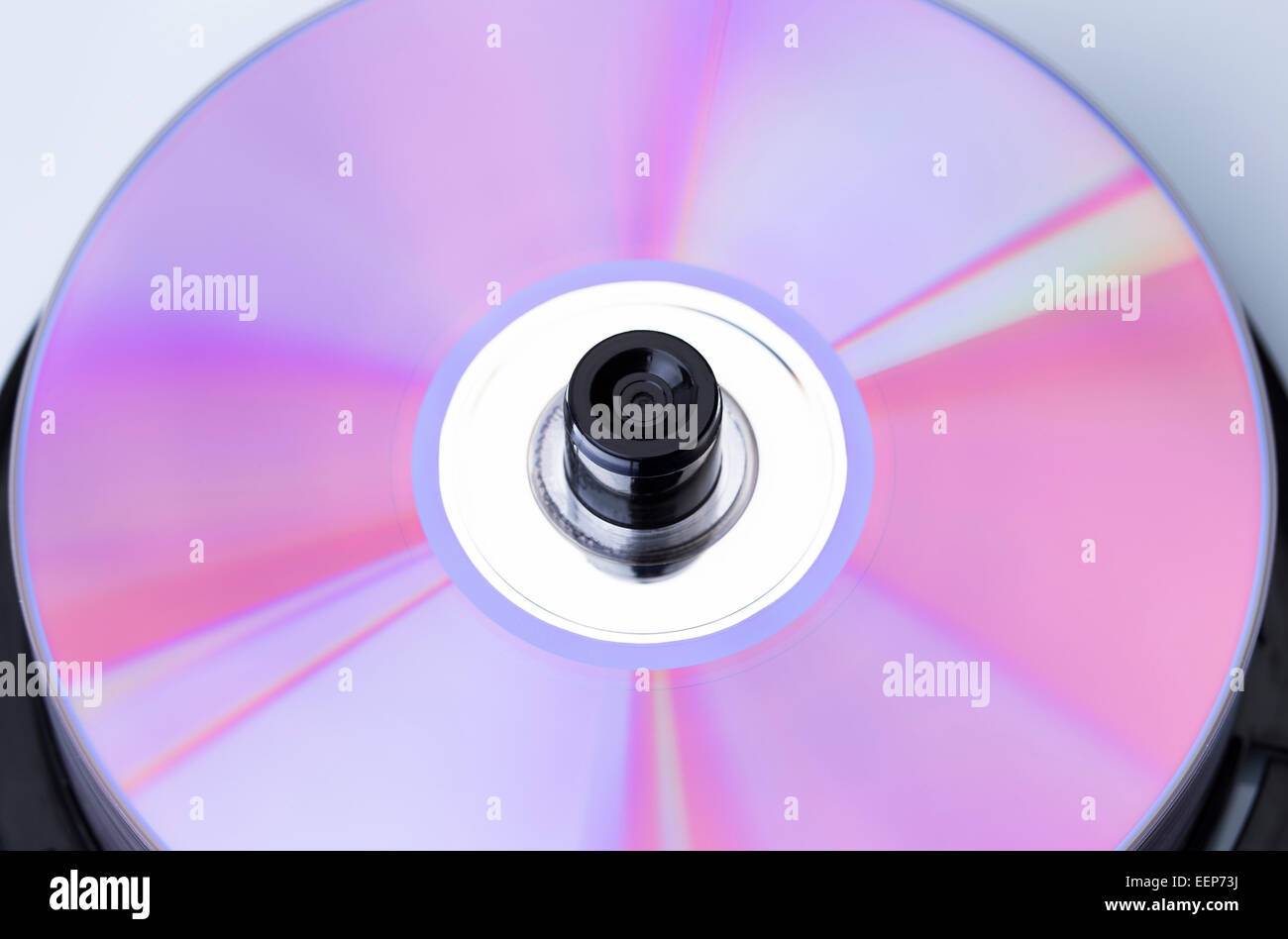 Image shows some compact disks, isolated on white background Stock ...