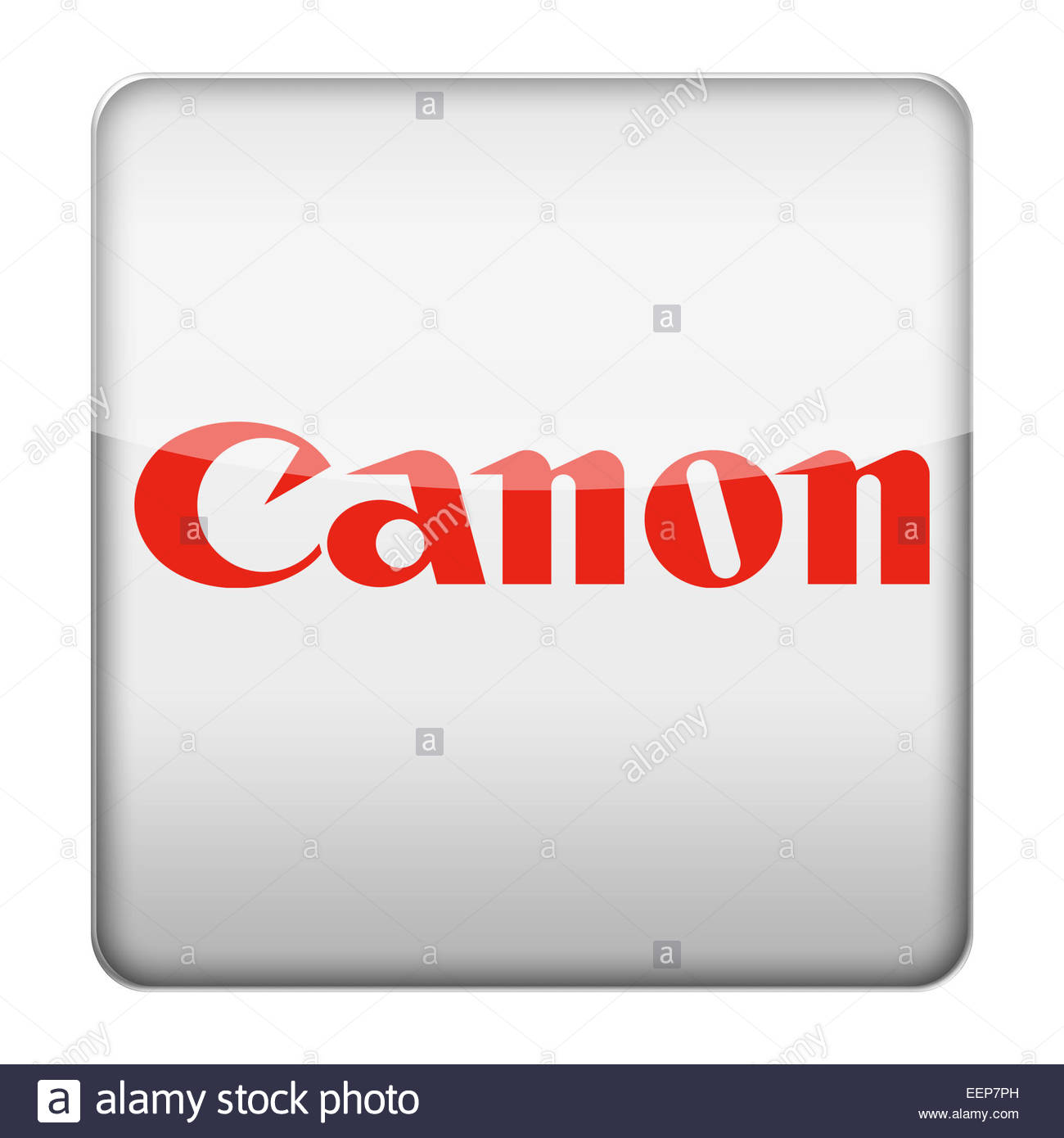 Canon Logo Icon Button Stock Photos & Canon Logo Icon Button Stock ...