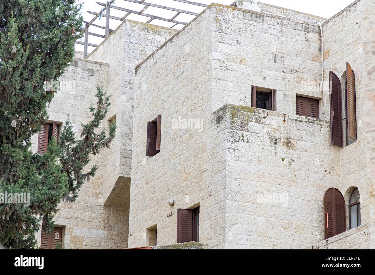 Beautiful photo streets of the Old City of Jerusalem. Israel Stock ...