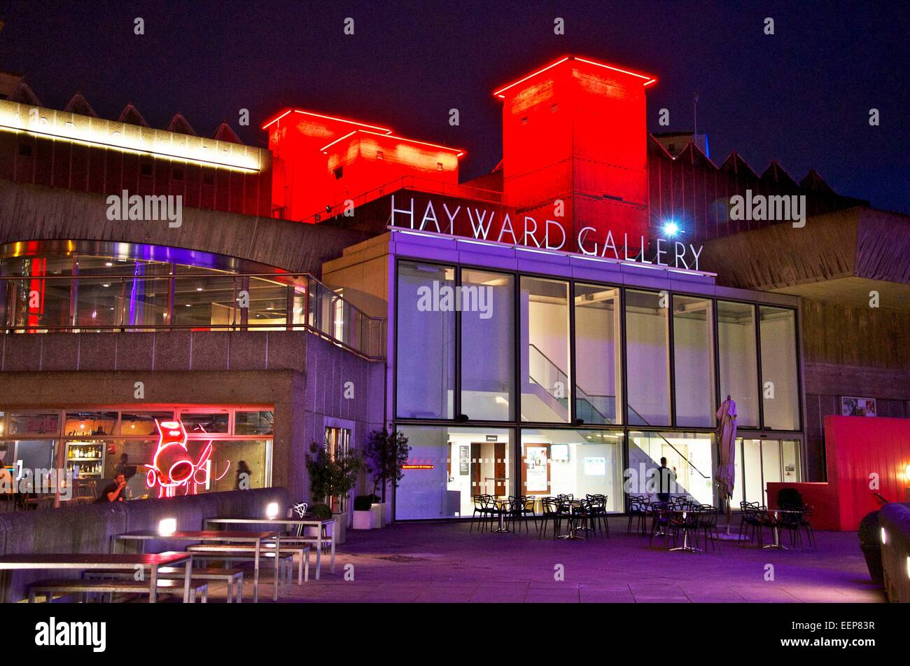 Hayward Gallery, Southbank, London, England, UK Stock Photo - Alamy
