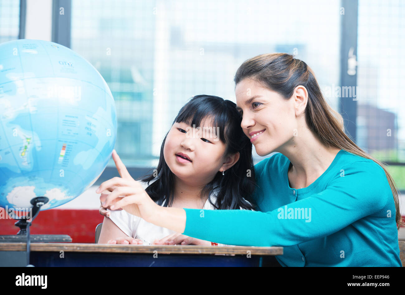 Asian female teacher hi-res stock photography and images - Alamy