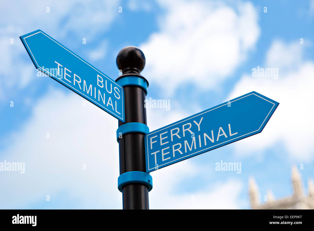 Terminal building sign hi-res stock photography and images - Alamy