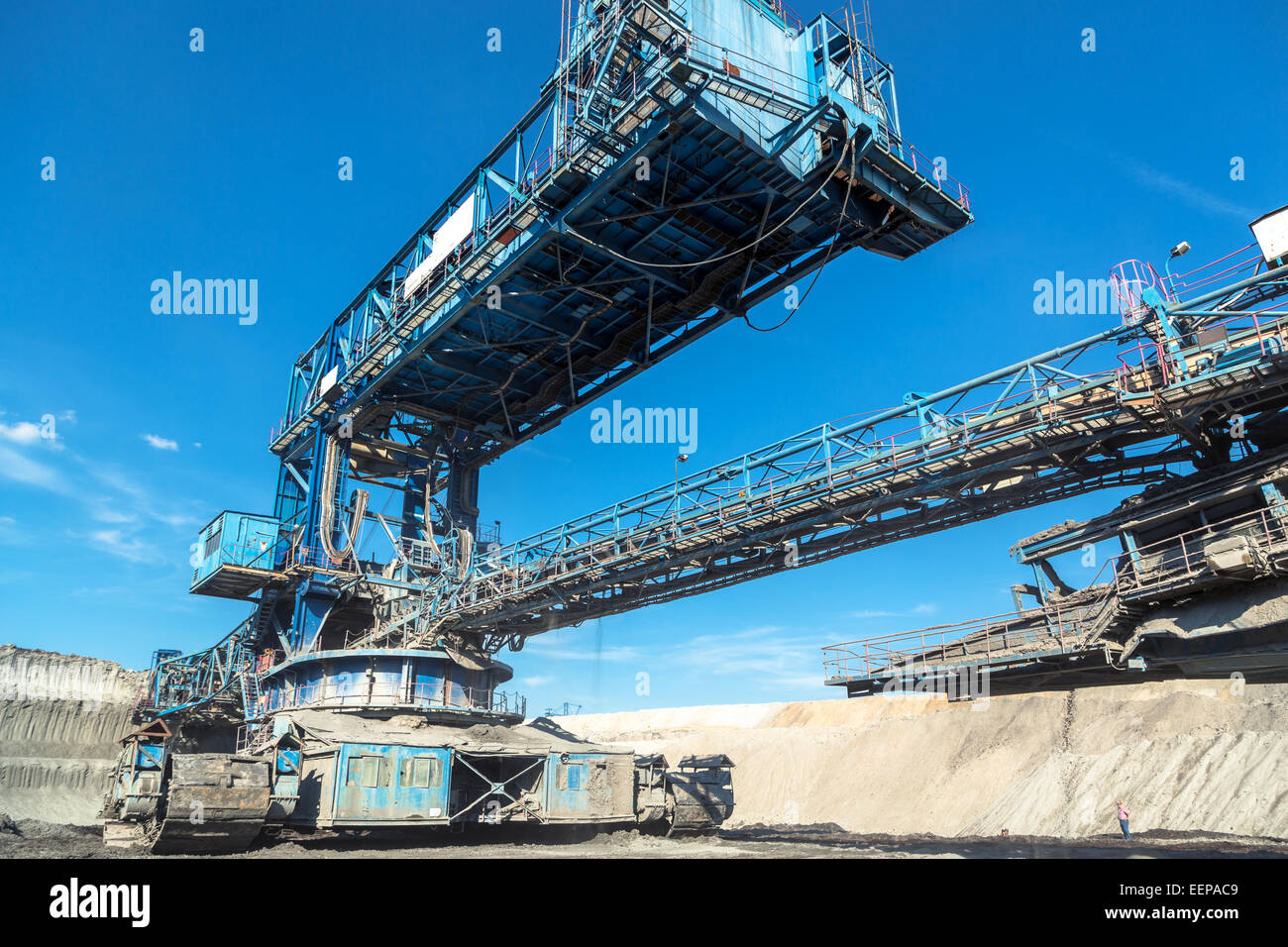 Mining machinery in the mine Stock Photo - Alamy