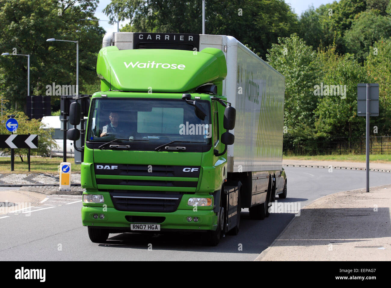 Waitrose Supermarket Lorry Truck High Resolution Stock Photography and ...