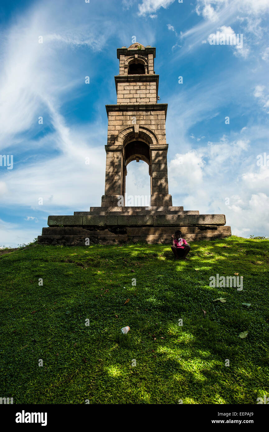 Ruins of the old Dutch fort in Negombo, Western Province, Sri Lanka ...
