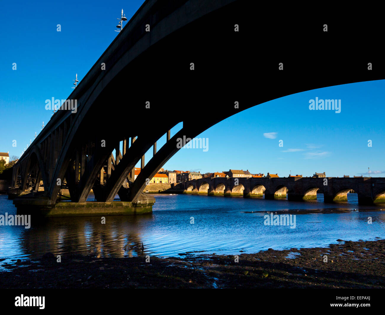 Royal tweed bridge berwick hi-res stock photography and images - Alamy