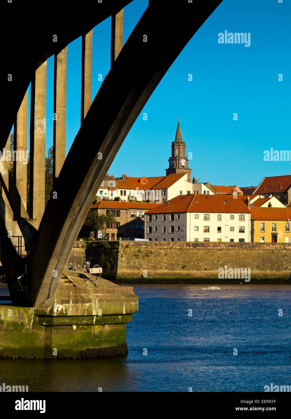 The Royal Tweed Bridge in Berwick Upon Tweed Northumberland England UK ...