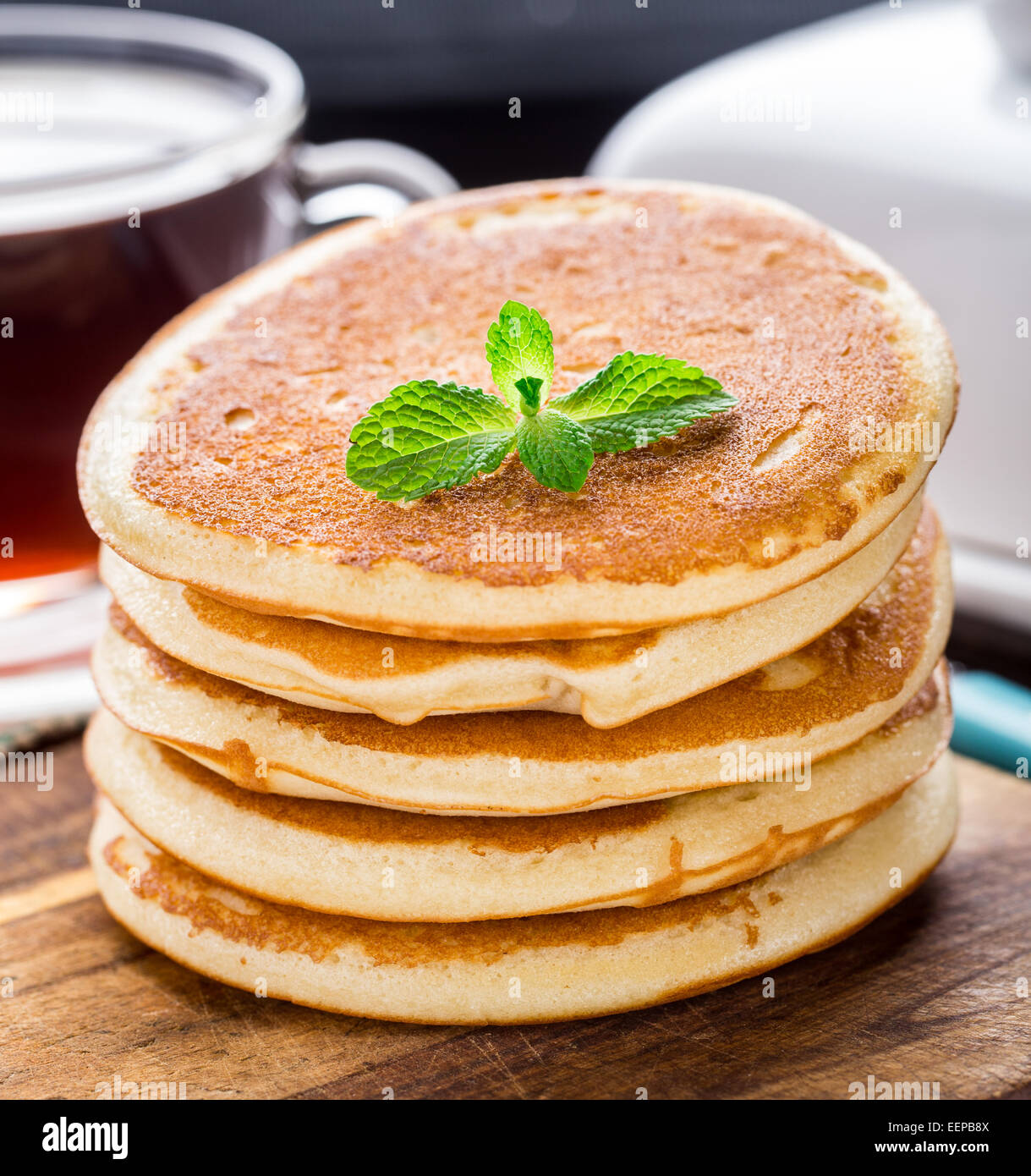 Pancake stack hi-res stock photography and images - Alamy