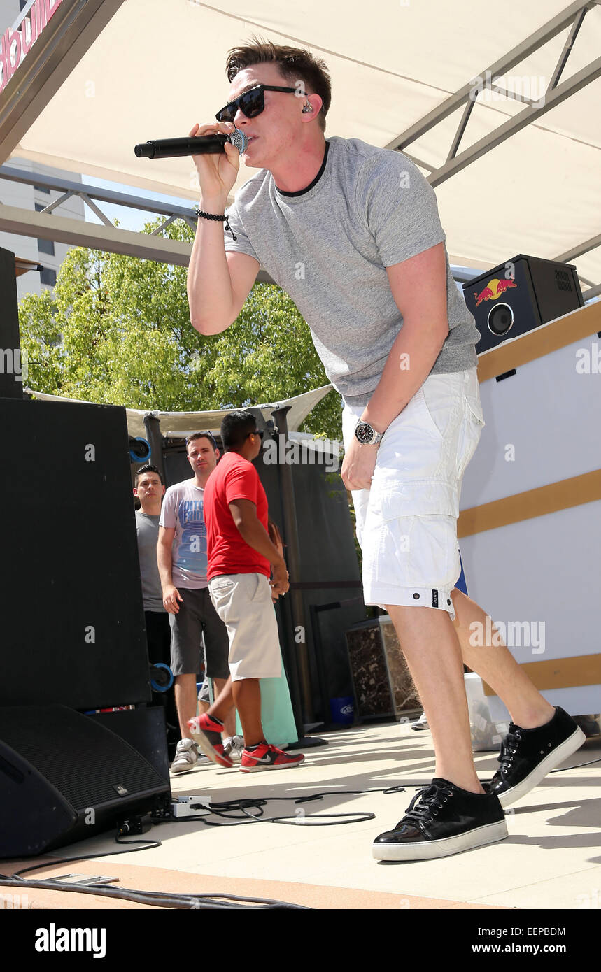 Jesse McCartney performs at 'Ditch Fridays' at Palms Pool & Dayclub ...