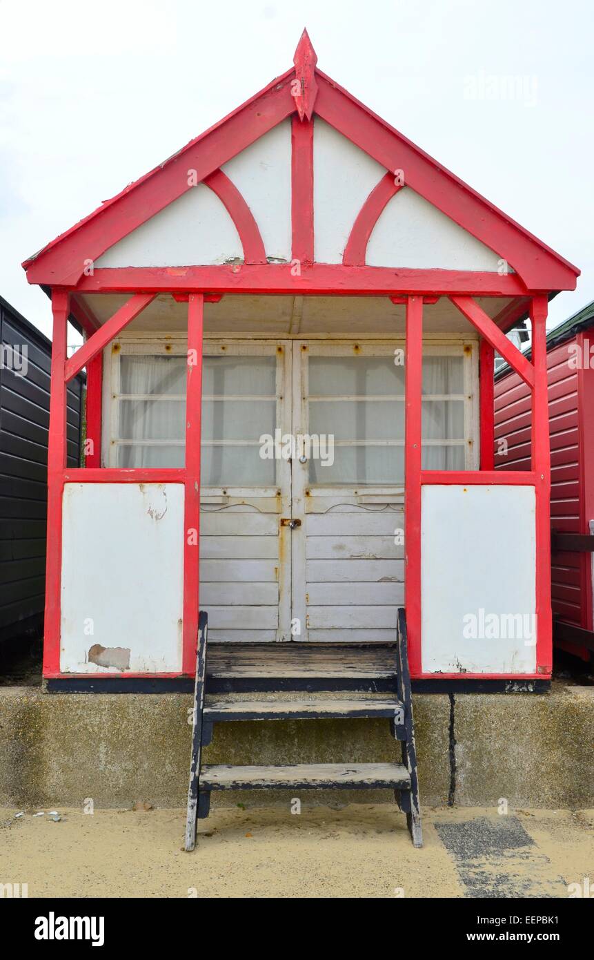 The old beach hut hi-res stock photography and images - Alamy