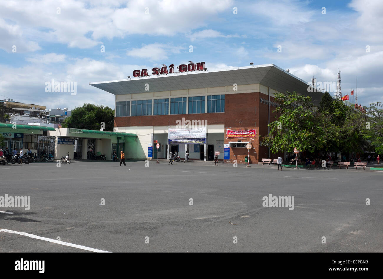 Saigon Railway Station Ho Chi Minh City Vietnam Stock Photo - Alamy