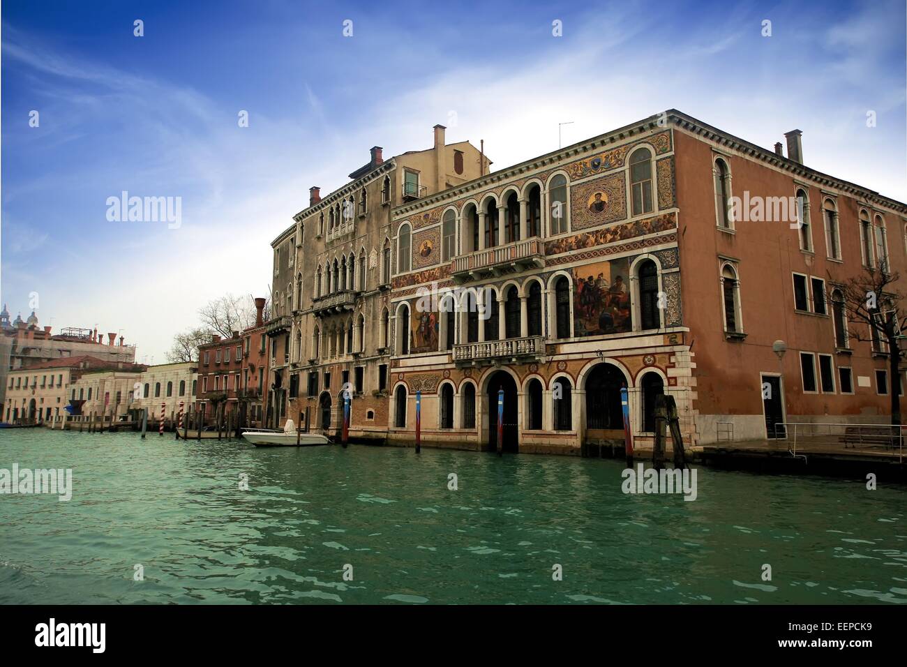 Buildings along the Grand Canal of Venice Stock Photo - Alamy