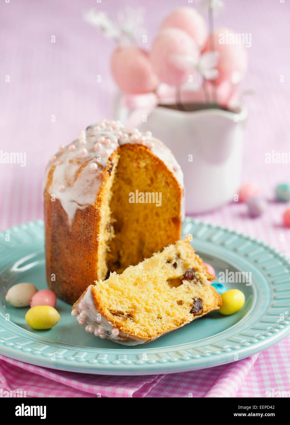 Traditional Easter cake Stock Photo - Alamy