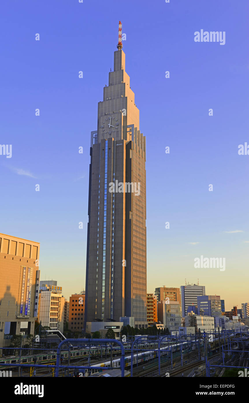 Docomo yoyogi tower hi-res stock photography and images - Alamy