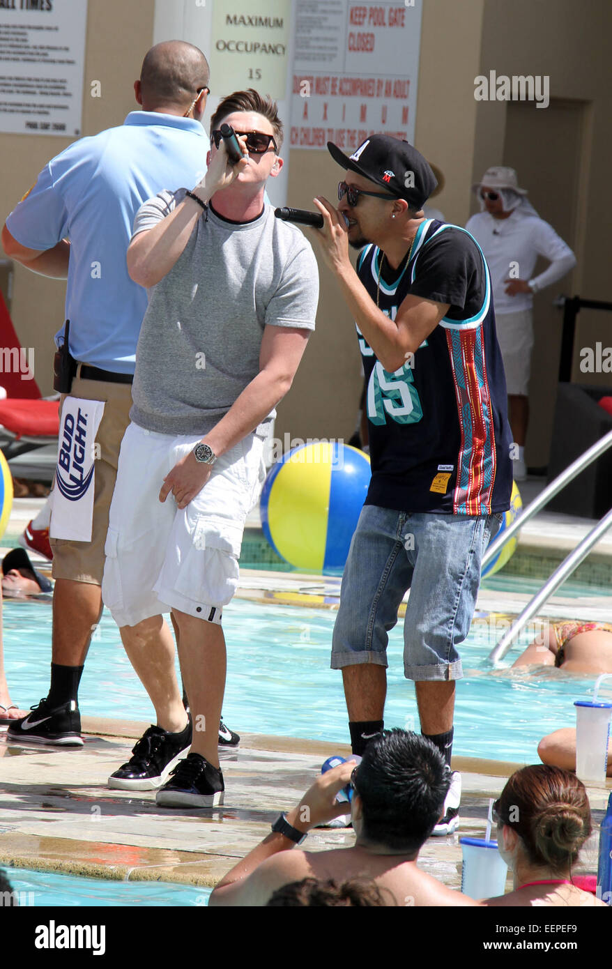 Jesse McCartney performs at 'Ditch Fridays' at Palms Pool & Dayclub ...