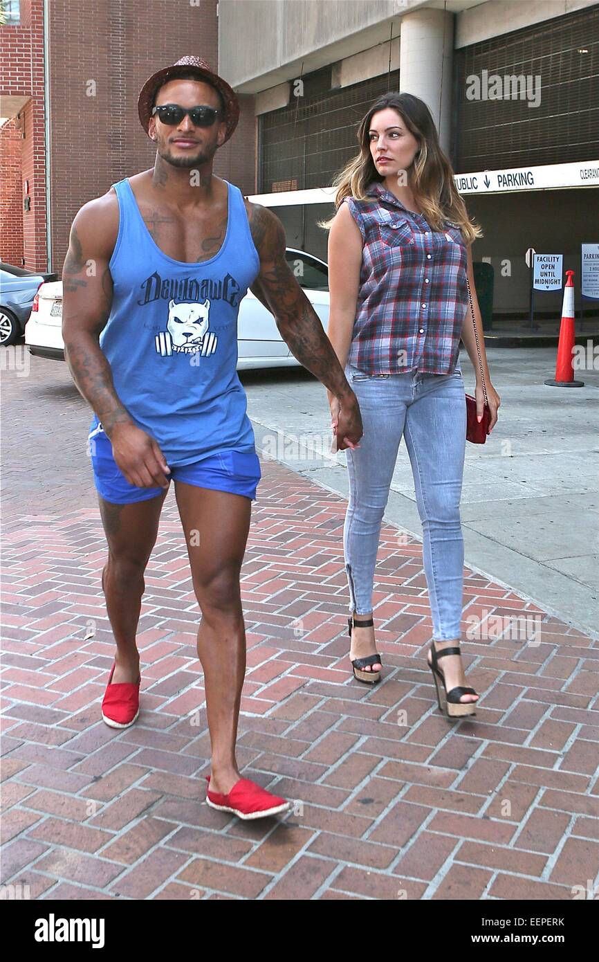 Kelly Brook and David McIntosh spotted out in Beverly Hills Featuring ...