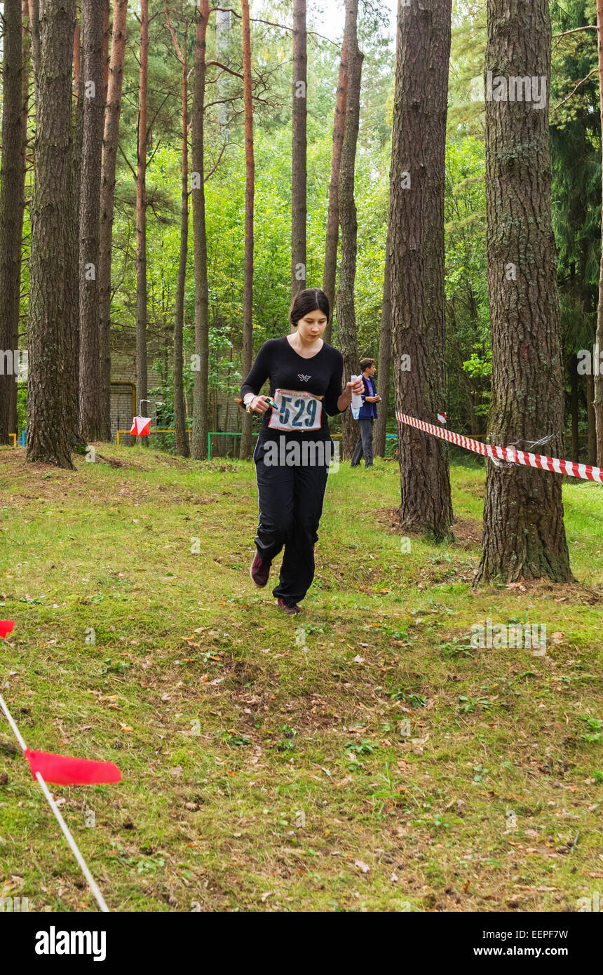 XXXIII open sport orienteering competitions, devoted to P. M. Masherov ...